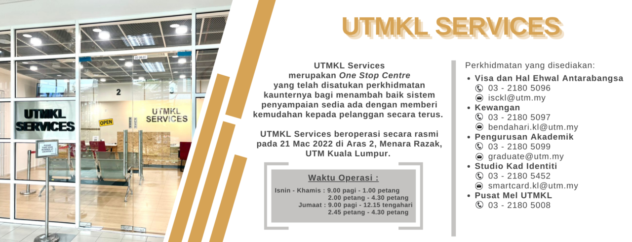 UTMKL Services | UTM Kuala Lumpur